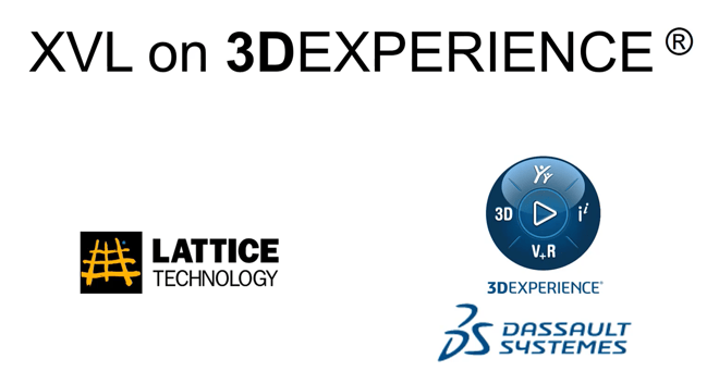 XVL on Dassault 3DEXPERIENCE Platform