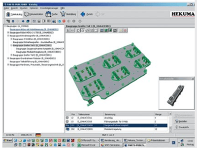 HEKUMA: Delivers spare parts catalogs from Autodesk Inventor using XVL